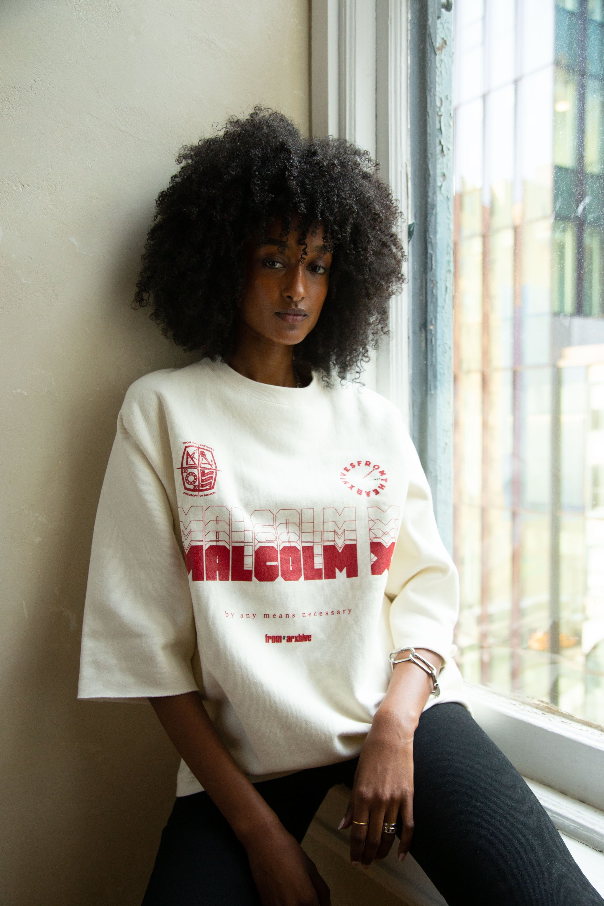 TIMELESS MALCOLM X SWEATER – From The Arxhive